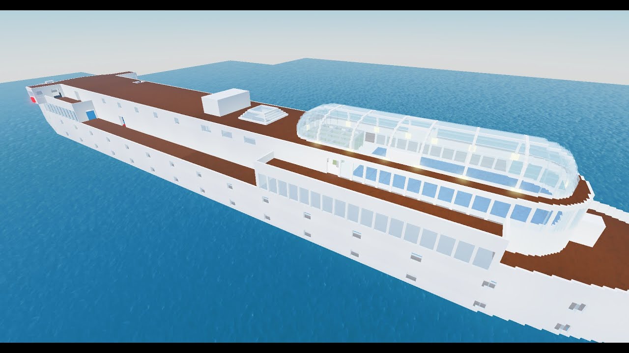 Roblox Sinking Of Cruise Ship - YouTube