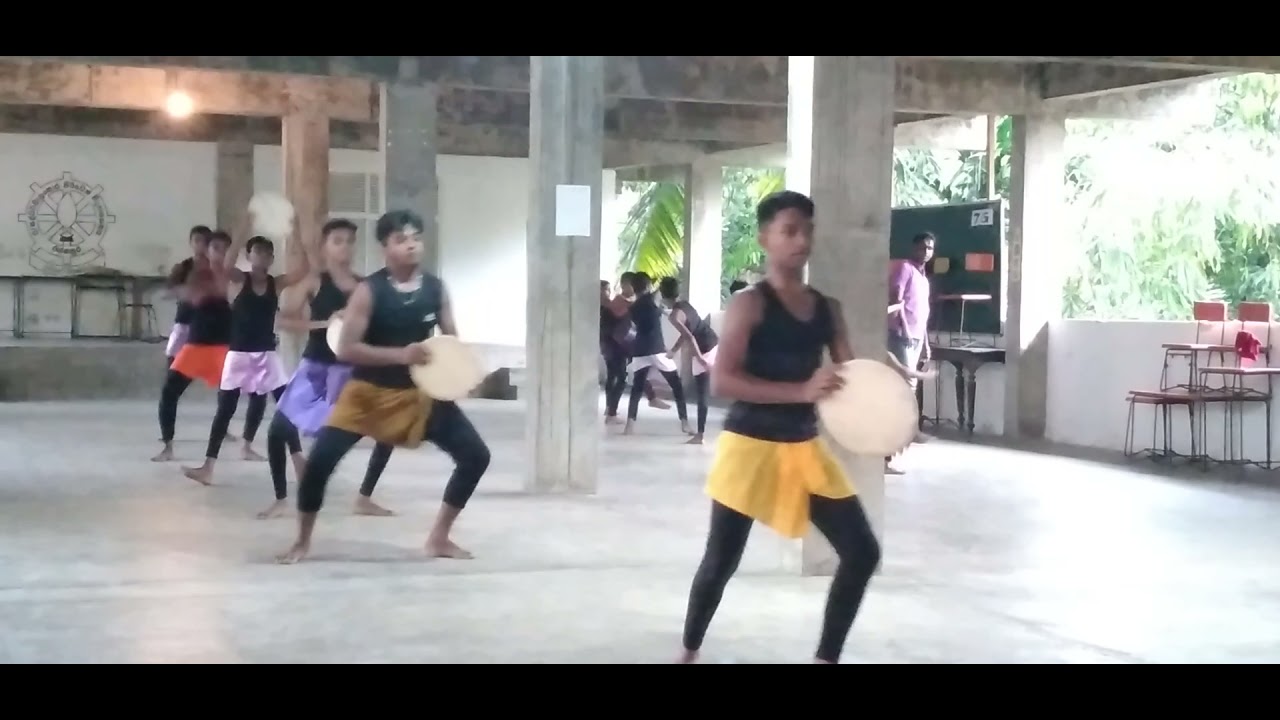 O /L Dancing practical (ගැමි නැටුම් නිර්මාණ - රබන් නර්තනය ) Raban dance ...