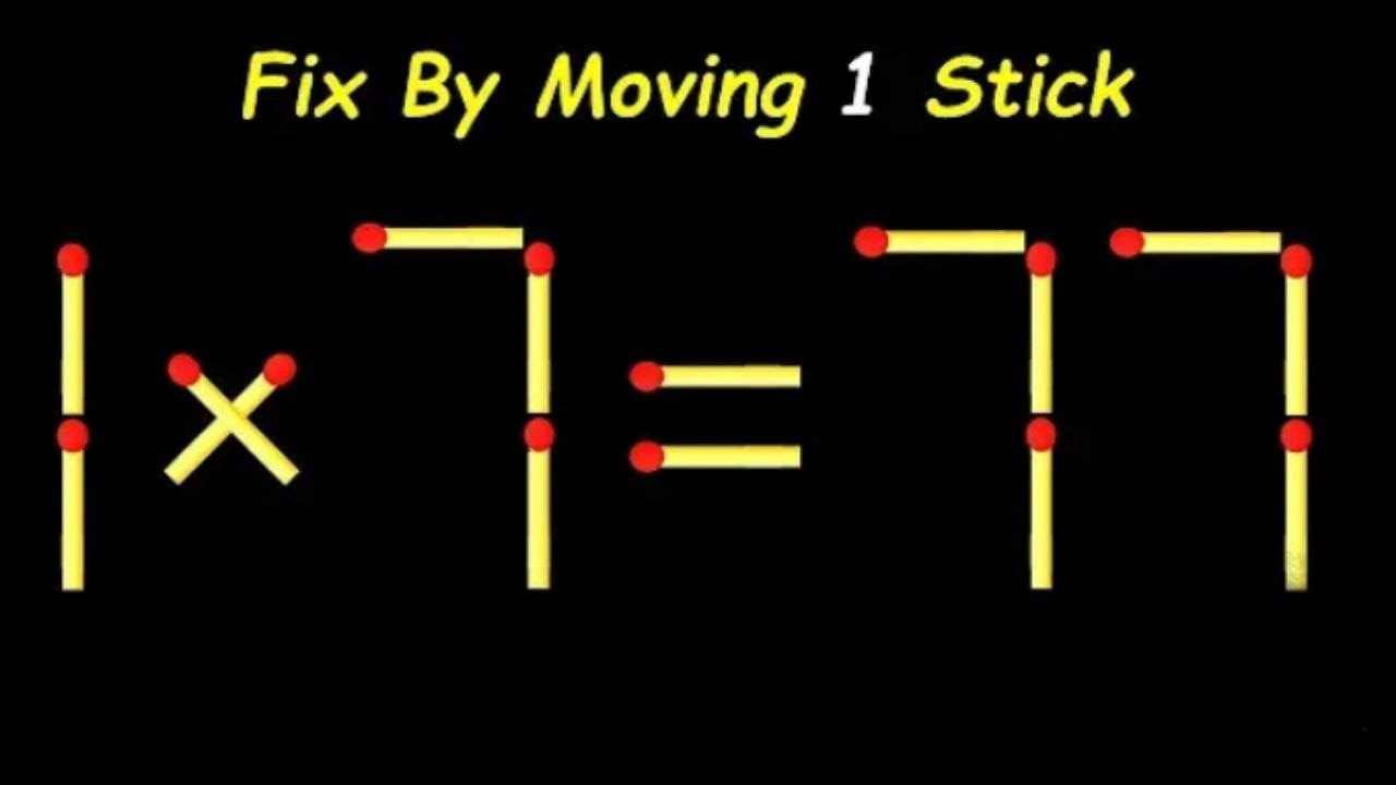 🕯 Only Geniuses Solve All 5 of These Matchstick Puzzles! - YouTube
