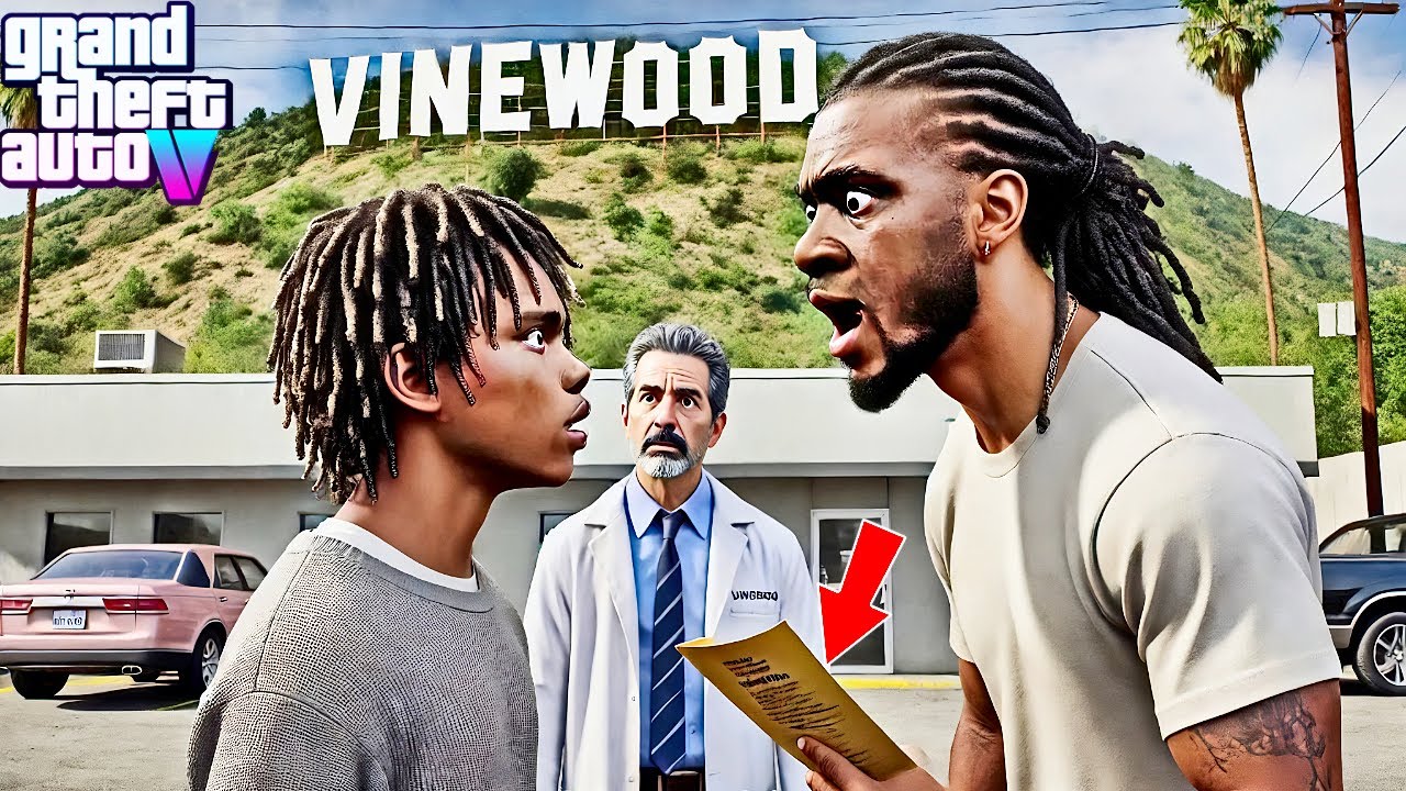 😲😱Shocking DNA Test Of Franklin's Secret Son Jamar-GTA 5 Real Life Mod ...