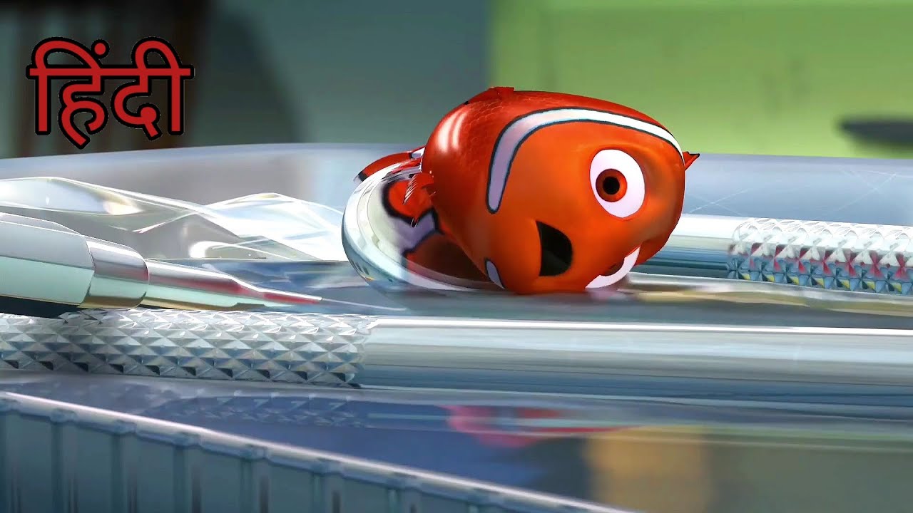 Nemo's Escape Scene in Hindi | Finding Nemo - YouTube