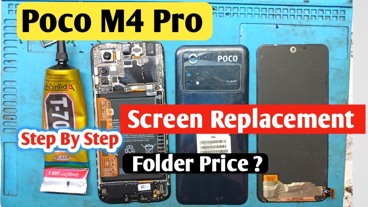 Poco M4 Pro Display + Touch Screen Replacement | Poco M4 Pro Folder ...