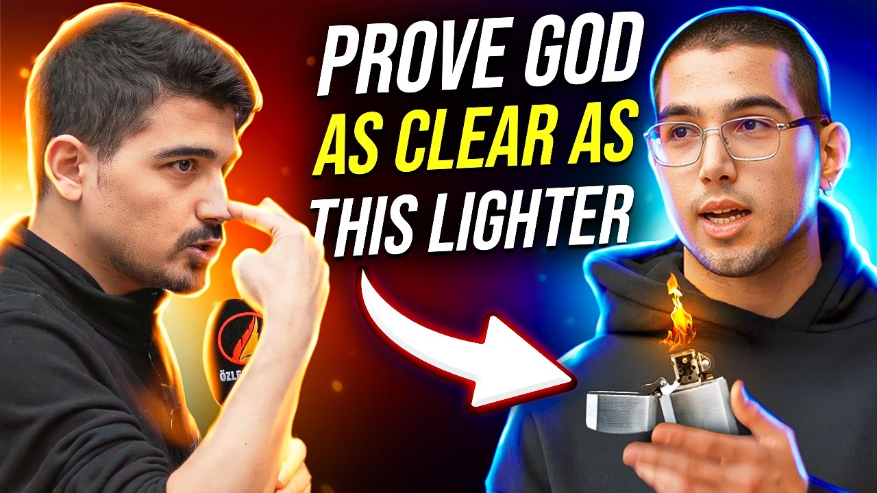 How Has God Always Existed? Show Me God Like This Lighter! Agnostic vs ...