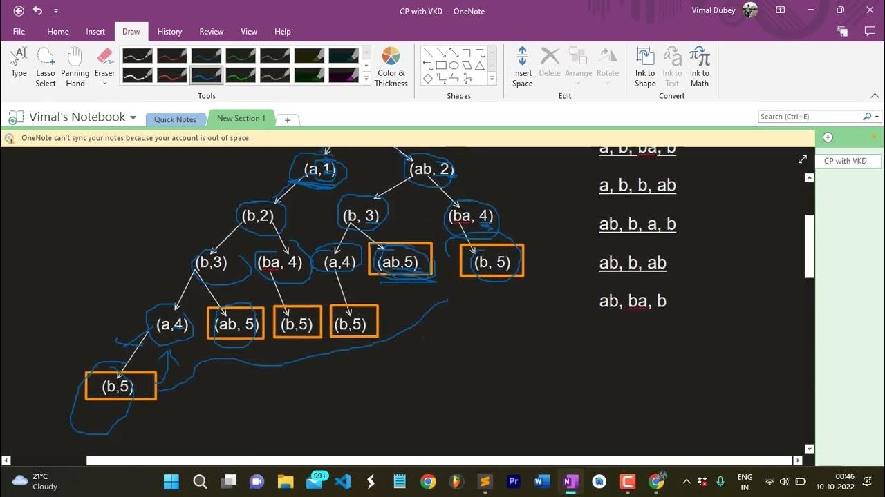 Binary Substituition Explanation Dptabulation Codechef October Long Challenge Youtube