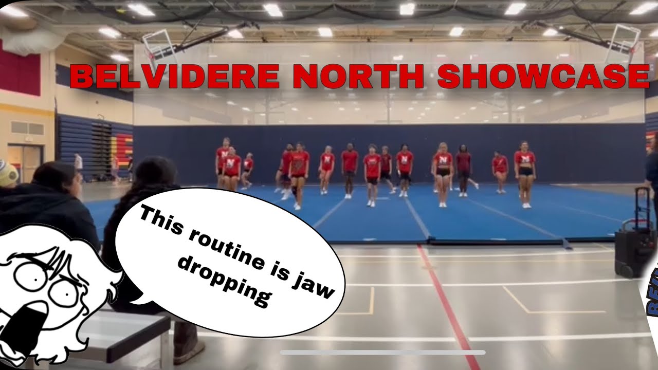 BELVIDERE NORTH COED CHEERLEADING SHOWCASE 2024-2025 ROUTINE!! - YouTube