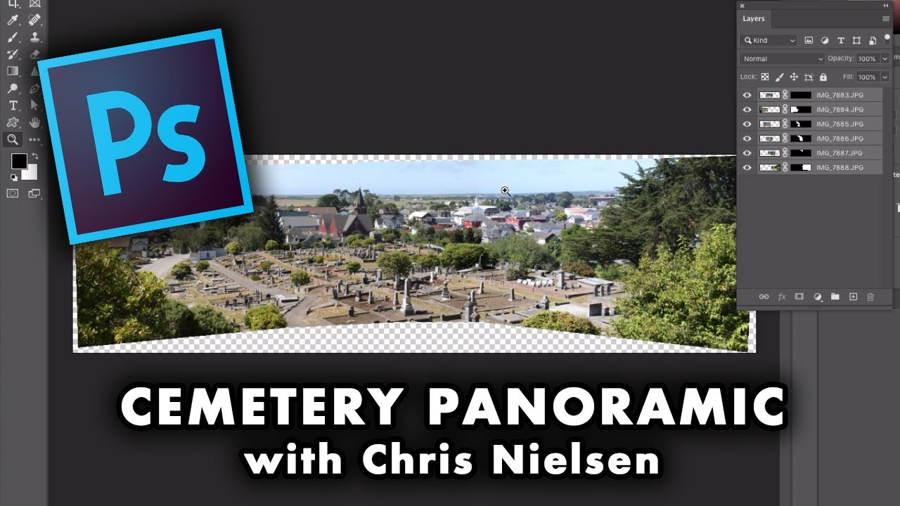 My Video Tutorial on Cemetery Panoramic Images in Photoshop CC - YouTube