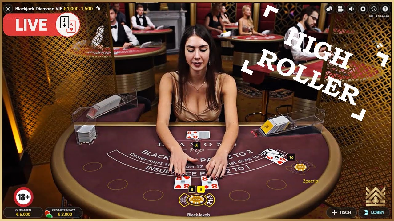 ♣️ Blackjack Diamond VIP | HIGH ROLLER session | Friday the 13th ♣️ - YouTube