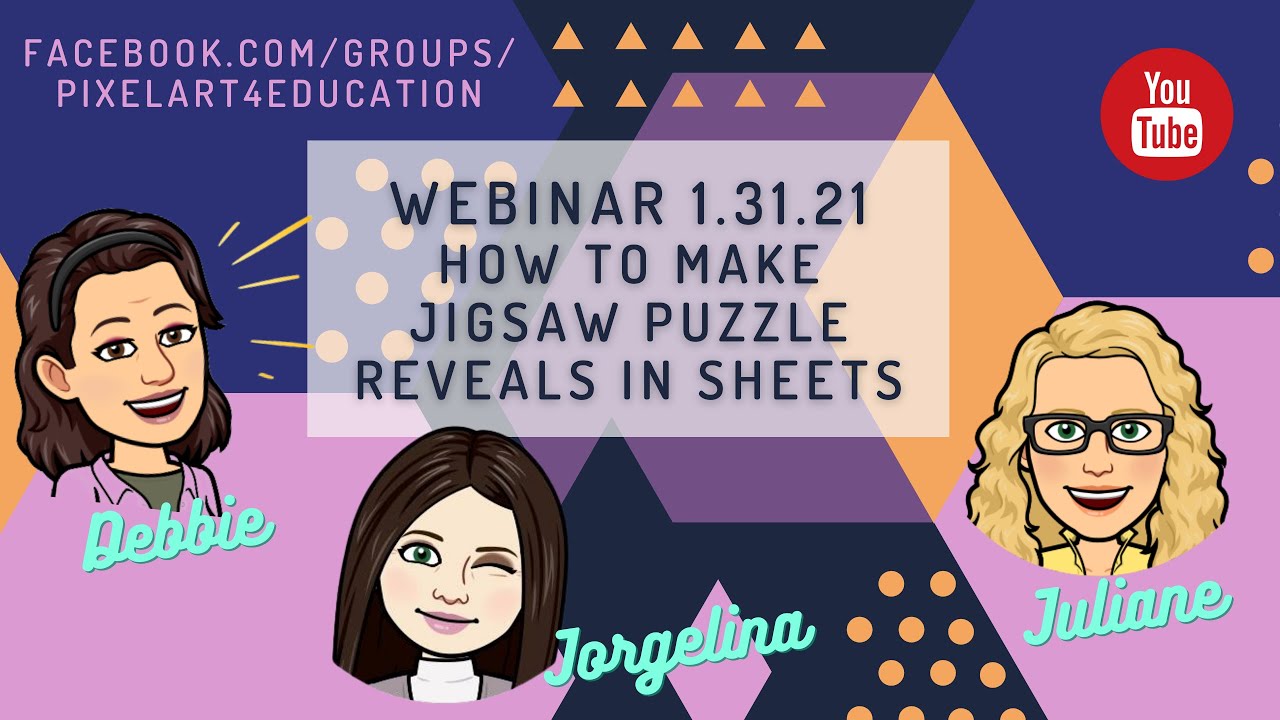 Jigsaw Puzzle Reveal Webinar - January 31, 2021 - YouTube