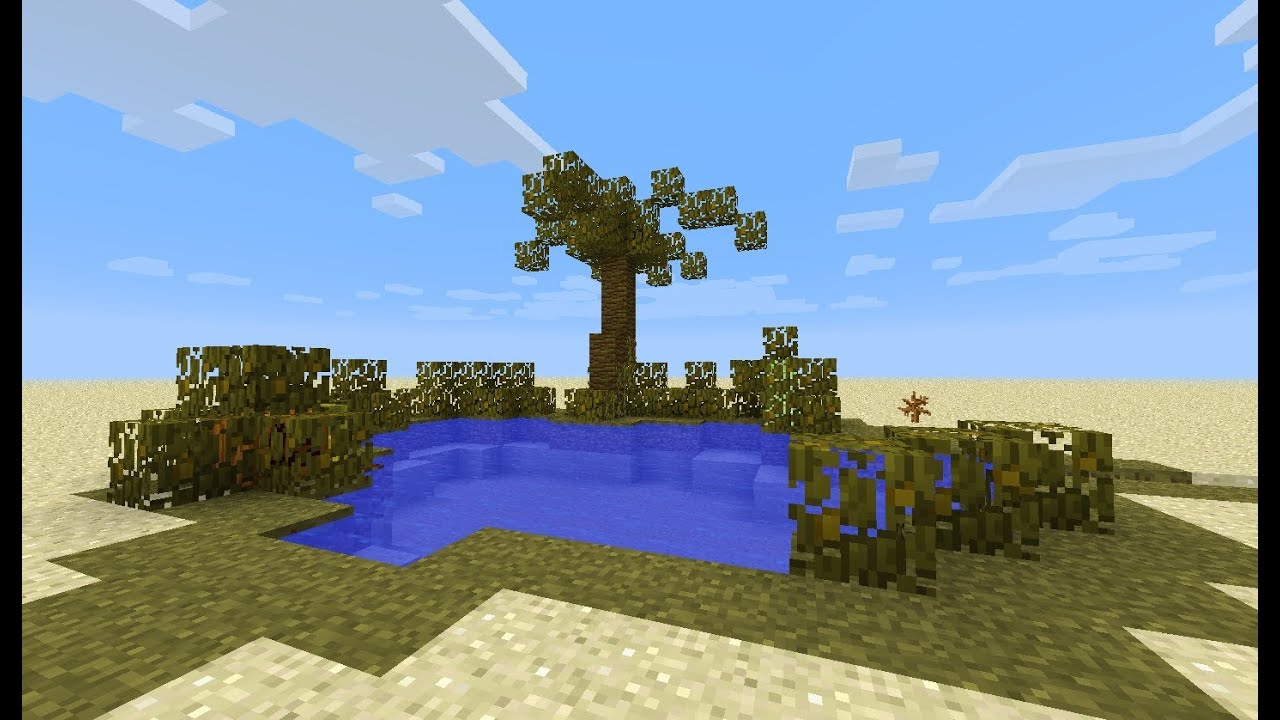 Minecraft Oasis Part 2 - YouTube
