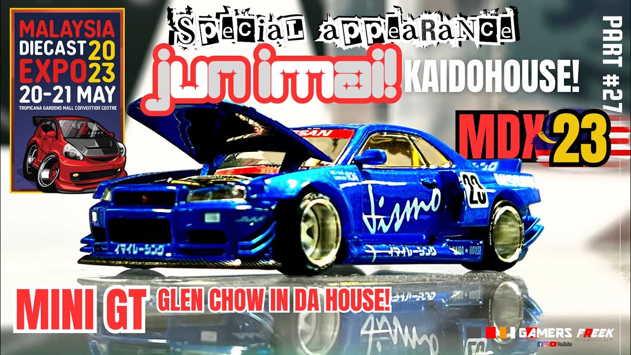 RHW #27 MDX23! MINI GT! KAIDO HOUSE! JUN IMAI! TOMICA! POP RACE! INNO ...