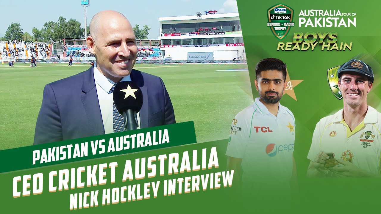 CEO Cricket Australia Nick Hockley Interview | PCB | MM2T - YouTube