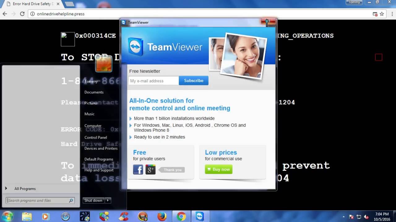 TROLLING A WINDOWS TECH SUPPORT SCAMMER | 18448661204 - YouTube