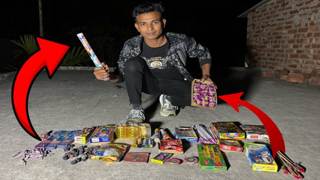Different Types Of Diwali Fireworks Testing // দীপাবলি আতশবাজি পরীক্ষার ...