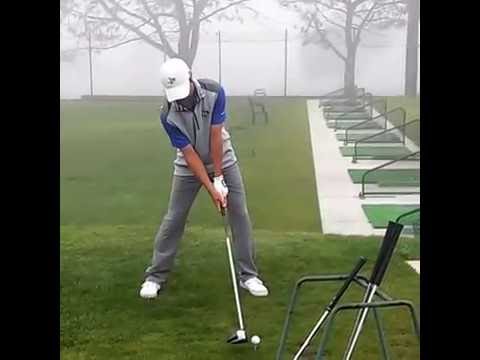 Blake Elliot on the Range At Torrey Pines - YouTube
