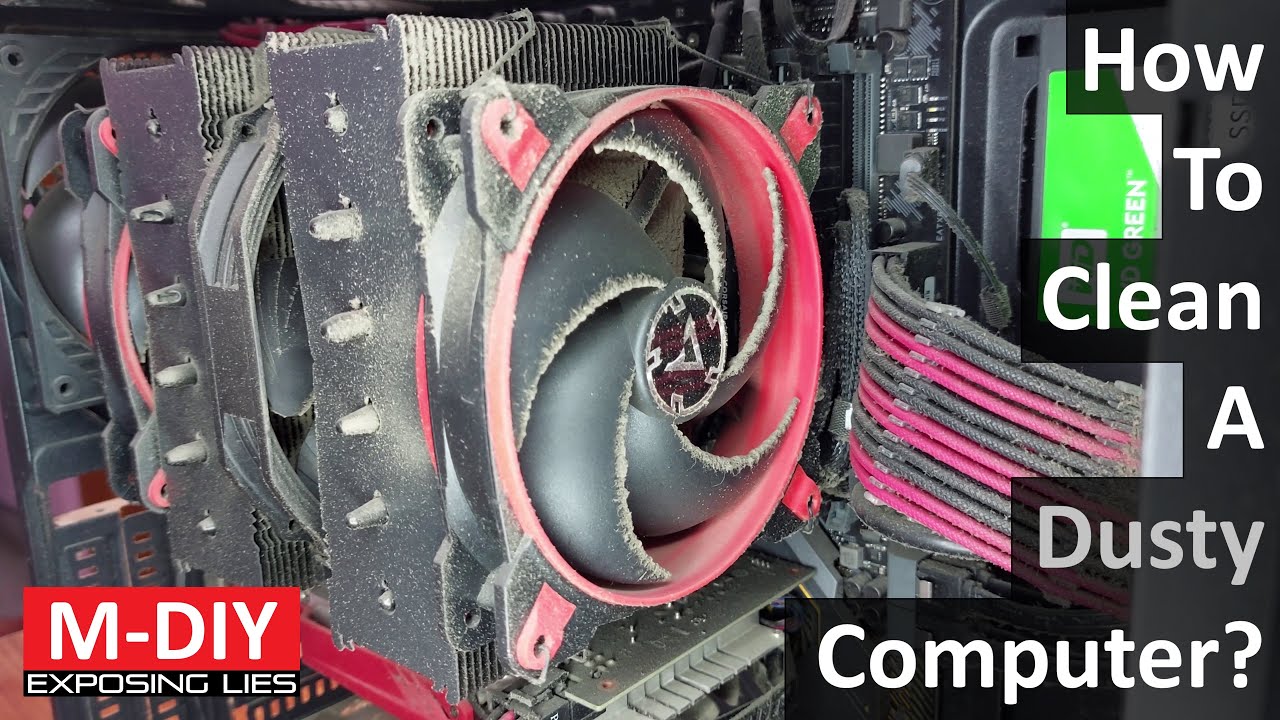 How To Safely Clean A Dusty Computer? - YouTube