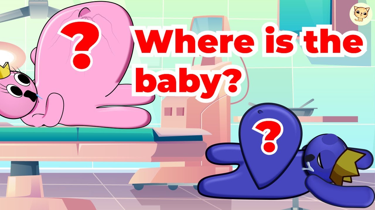 Fat Rainbow Friends vs Pink Rainbow Friends 2 HAVE A BABY ROBLOX - YouTube