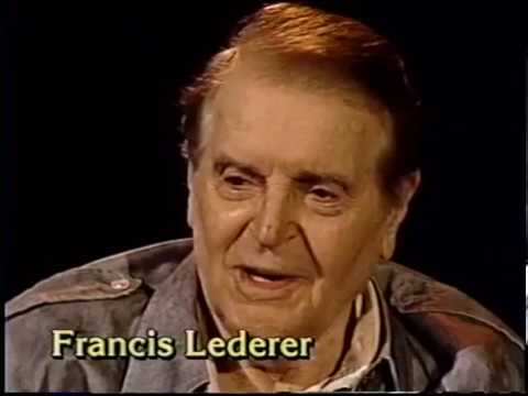 Francis Lederer--Rare 1993 TV Interview