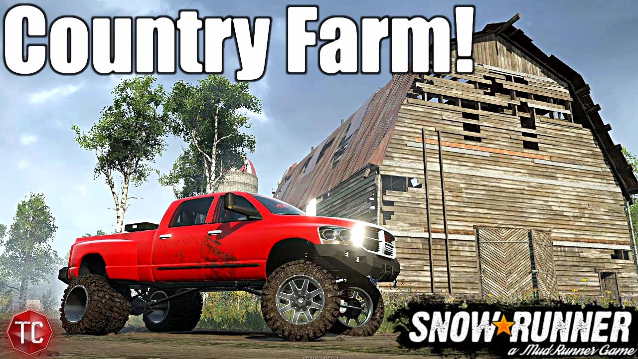 SnowRunner: NEW COUNTRY FARM RP MAP! - YouTube