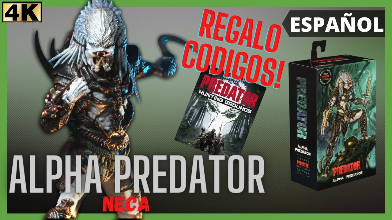 💥Alpha Predator Neca unboxing español// alfa depredator edición ...