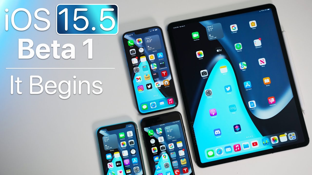 iOS 15.5 Beta 1 Follow Up - It Begins - YouTube