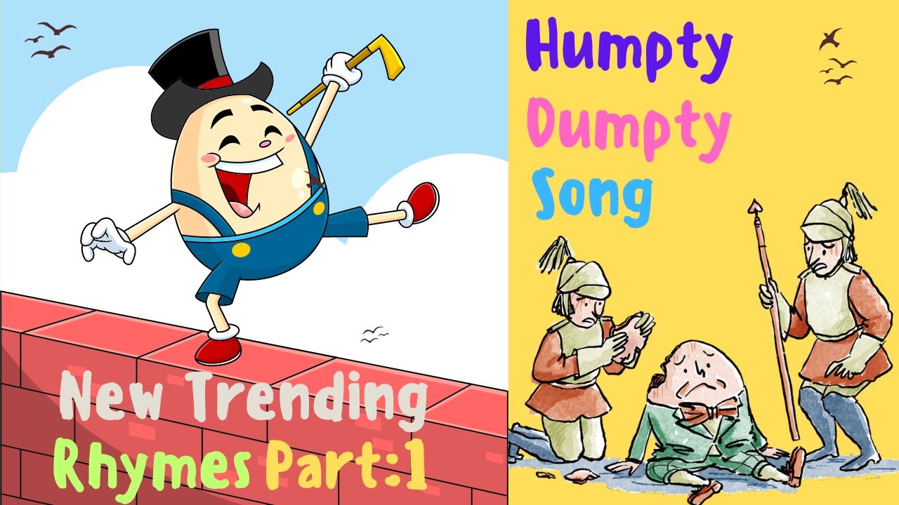 Humpty Dumpty Nursery Rhymes | Kids Song - YouTube