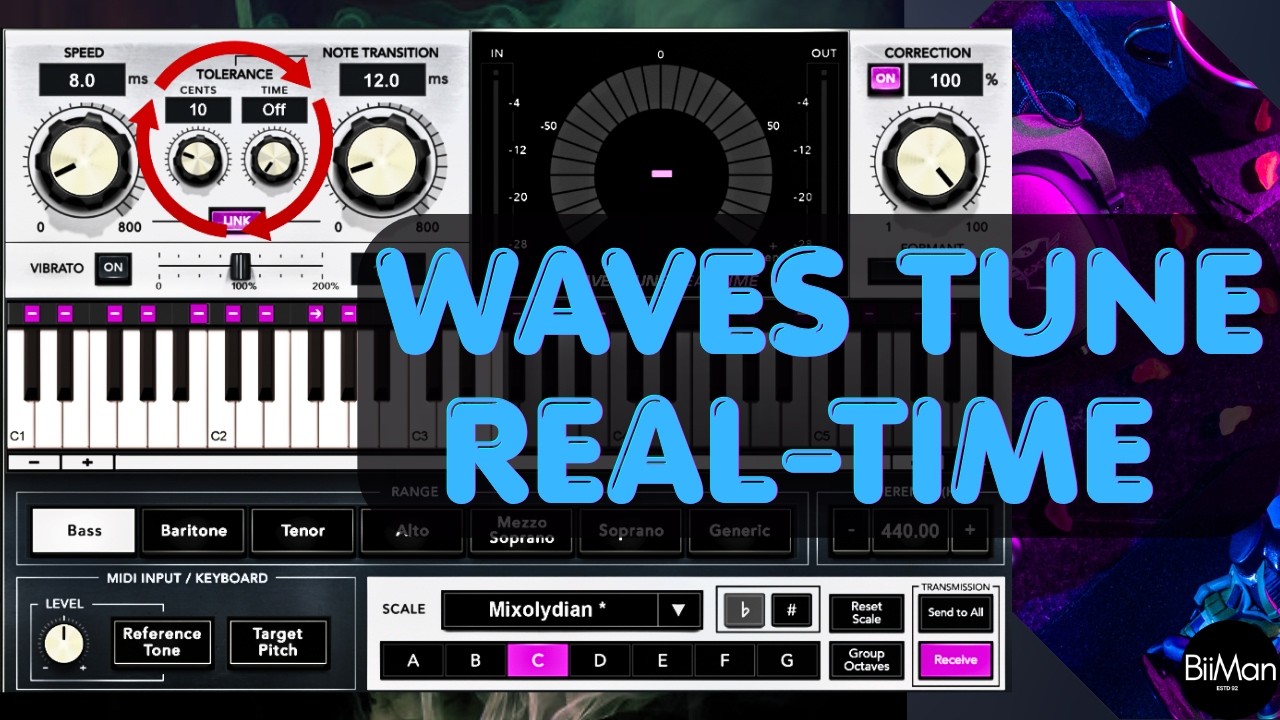 Vocal tuning with Waves Tune Real Time (every control explained) - YouTube