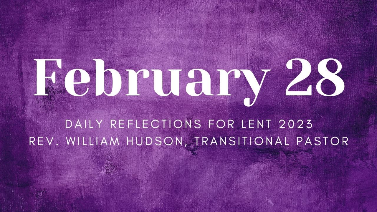 Daily Reflection: February 28, 2023 - YouTube