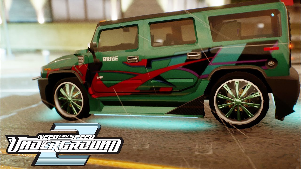 Hummer H2 Roaming with Full Customization | NFS Underground 2 Unreal ...