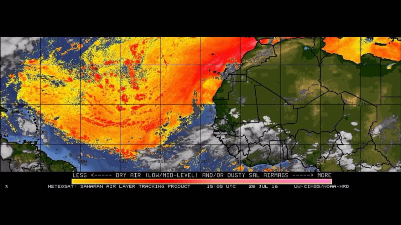 Atlantic Hurricanes and the Saharan Air Layer - YouTube