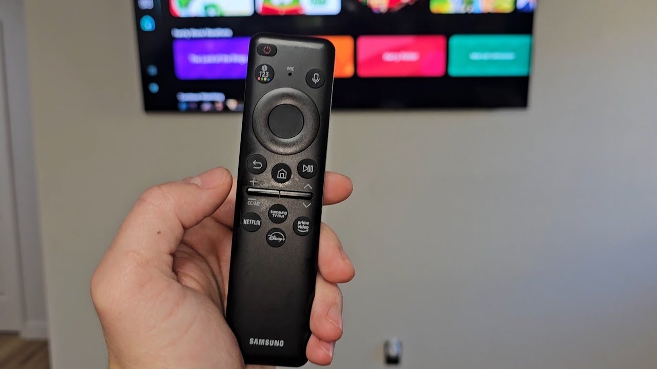 How To Mute Samsung TV With New Remote! - YouTube