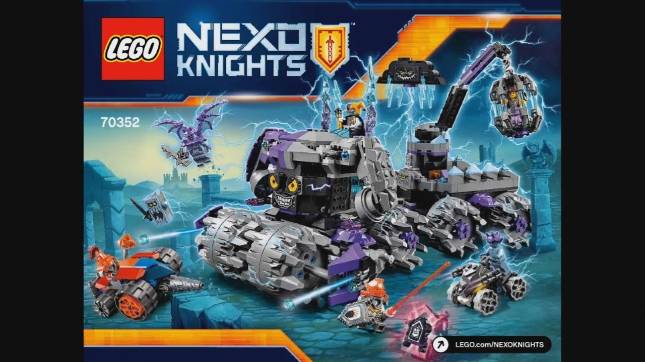 LEGO Nexo Knights 70352 Jestro's Headquarters - instruction timelapse ...