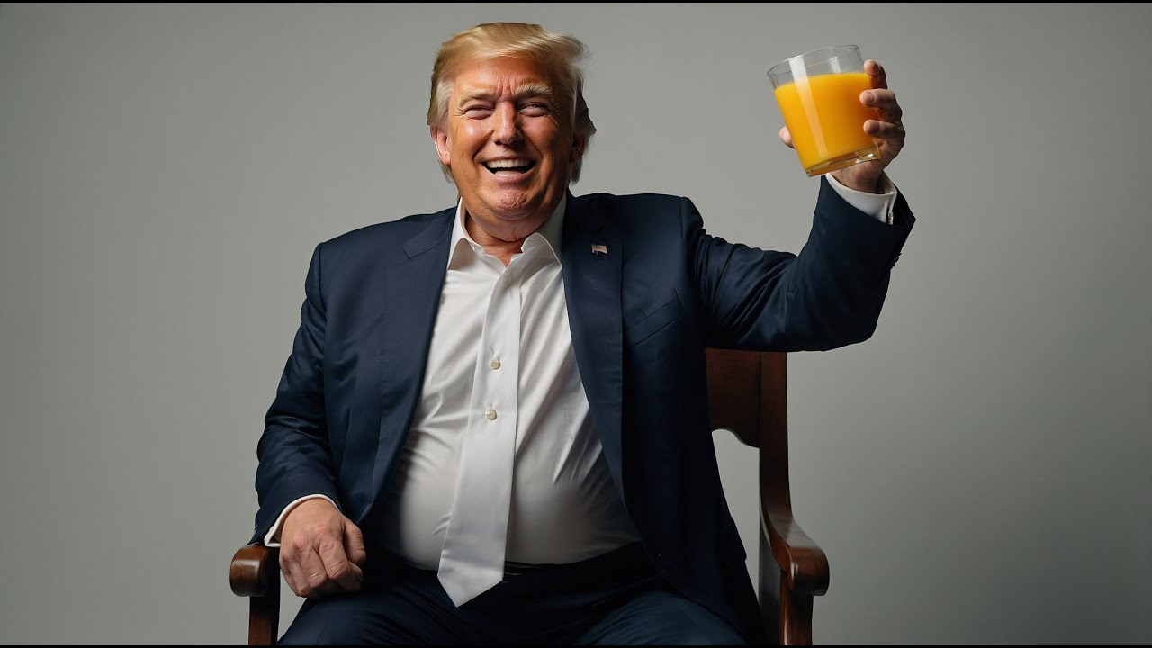 I Asked AI to Make a Donald Trump Orange Juice Commercial - YouTube