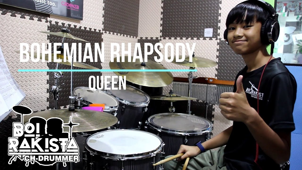 Bohemian Rhapsody - Queen (Drum Cover) | Boi Rakista CH-Drummer - YouTube