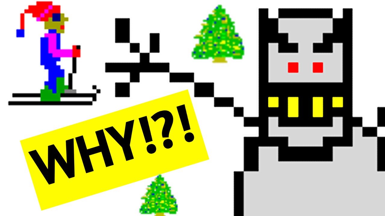 WHY is the Yeti in SkiFree?!? - YouTube