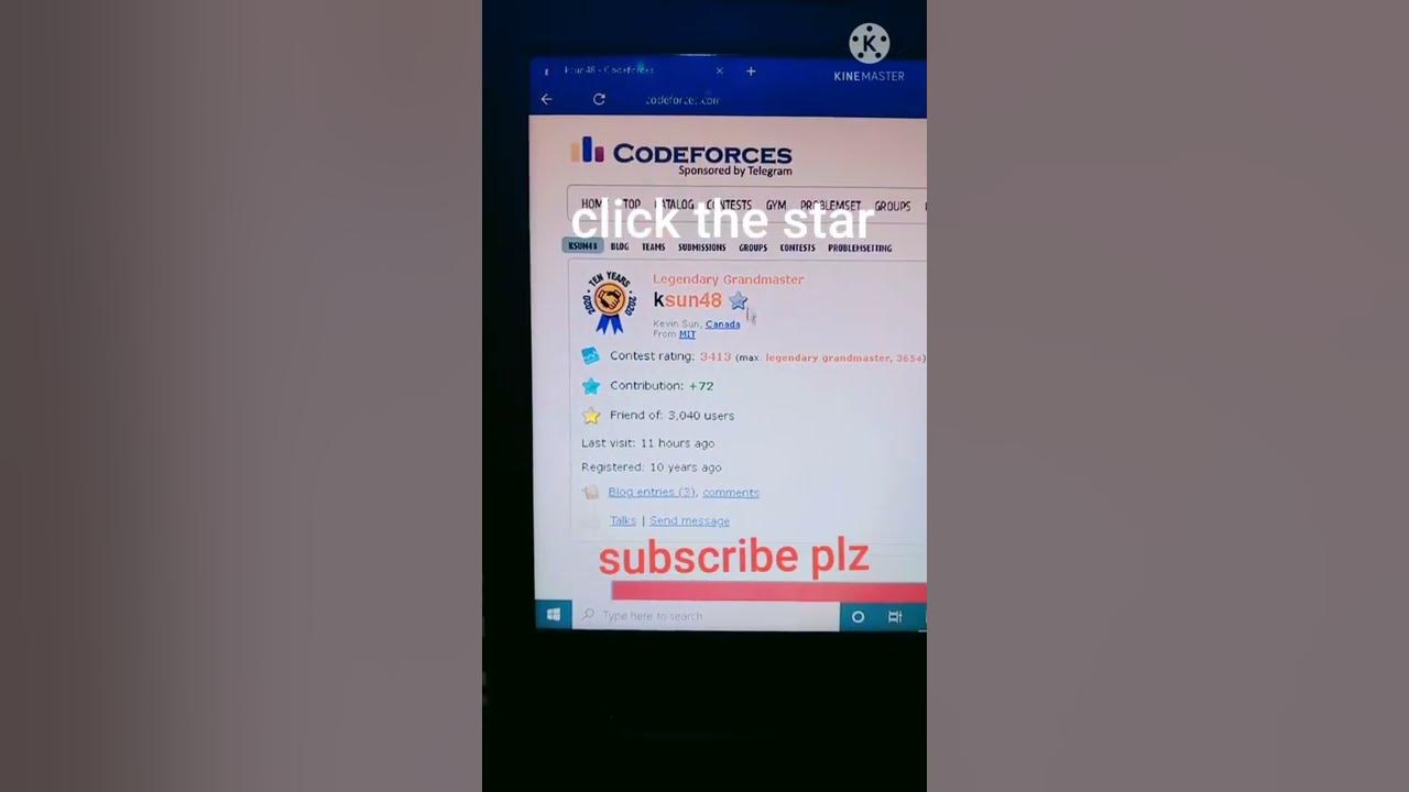 How to add friend in codeforces #codeforces #shorts #coding - YouTube