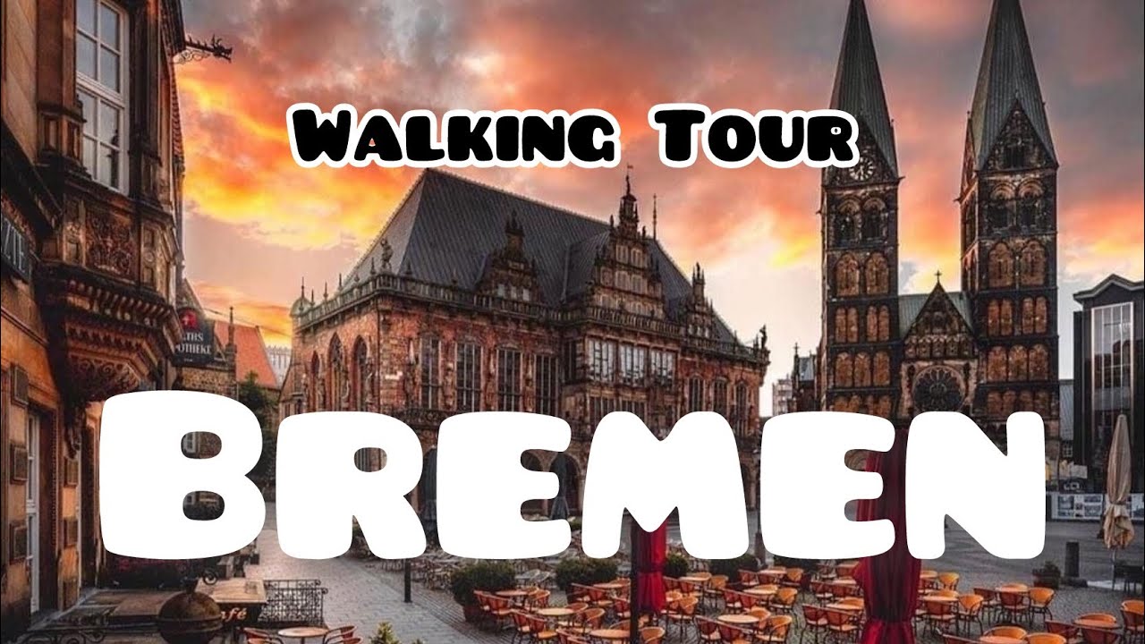 One Day in Bremen City Germany 🇩🇪 Walking Tour 4k/ HD - YouTube