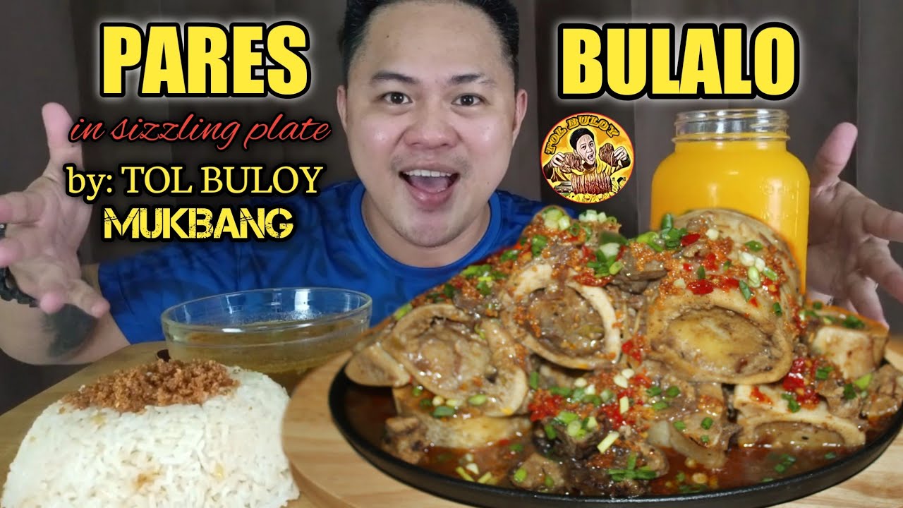 PARES/BULALO MUKBANG/BONE MARROW/MUKBANG PHILIPPINES/COLLAB w ...