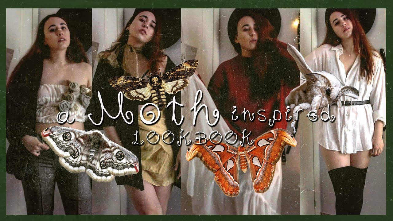 Moth Inspired Lookbook 🦋 5 Autumn Outfits - YouTube