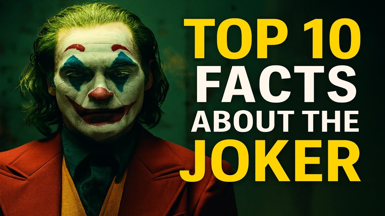 TOP 10 FACTS ABOUT JOKER – SECRETS BEHIND THE CLOWN PRINCE OF CRIME ...
