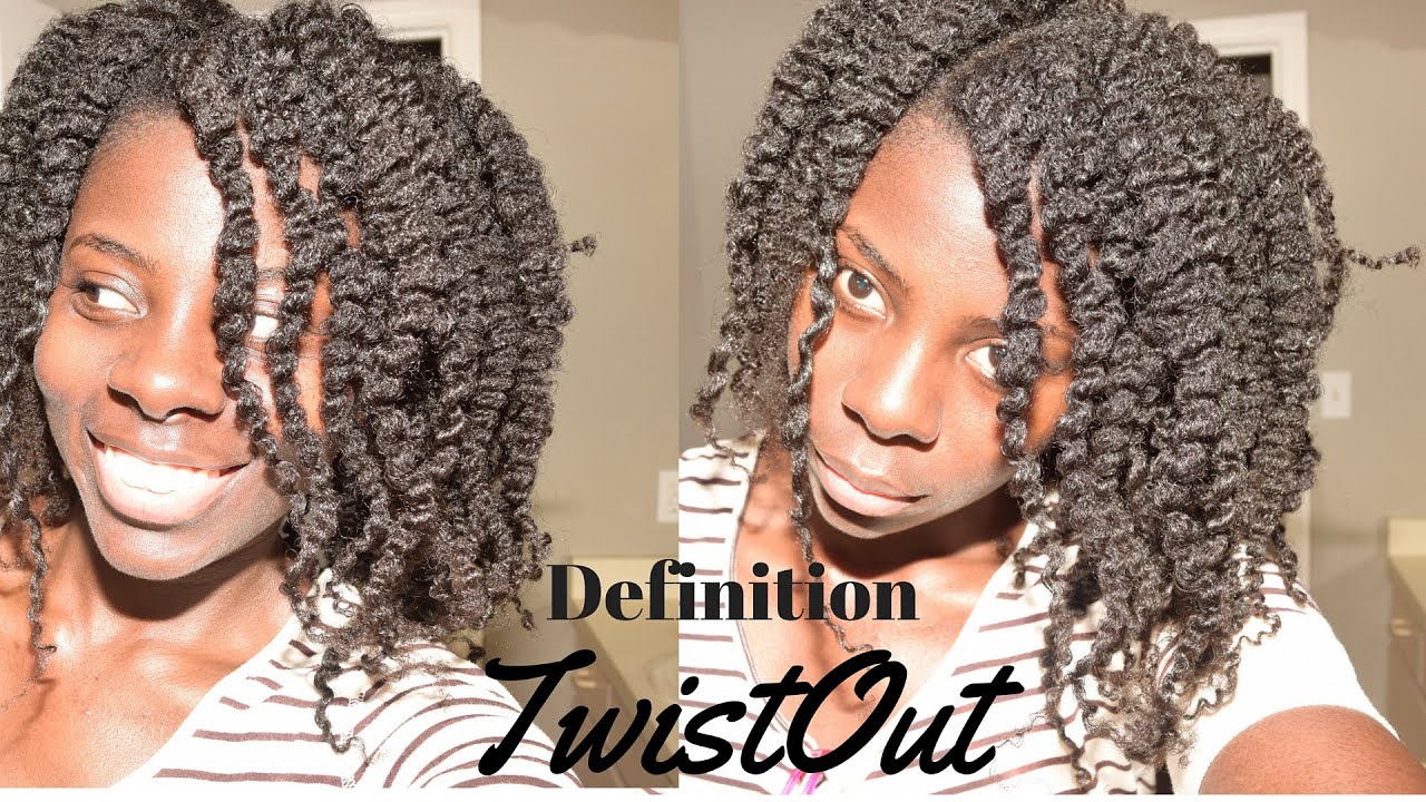 How to Get Perfect Defined Twist Out on Natural Hair - YouTube