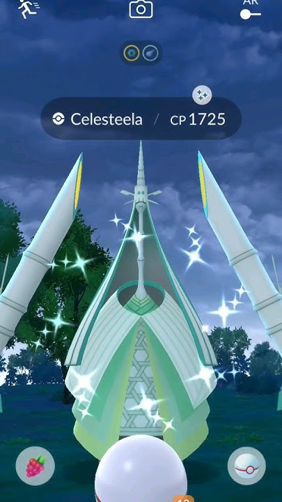 Finally I Caught Shiny Celesteela in Pokemon Go by The Game World - YouTube