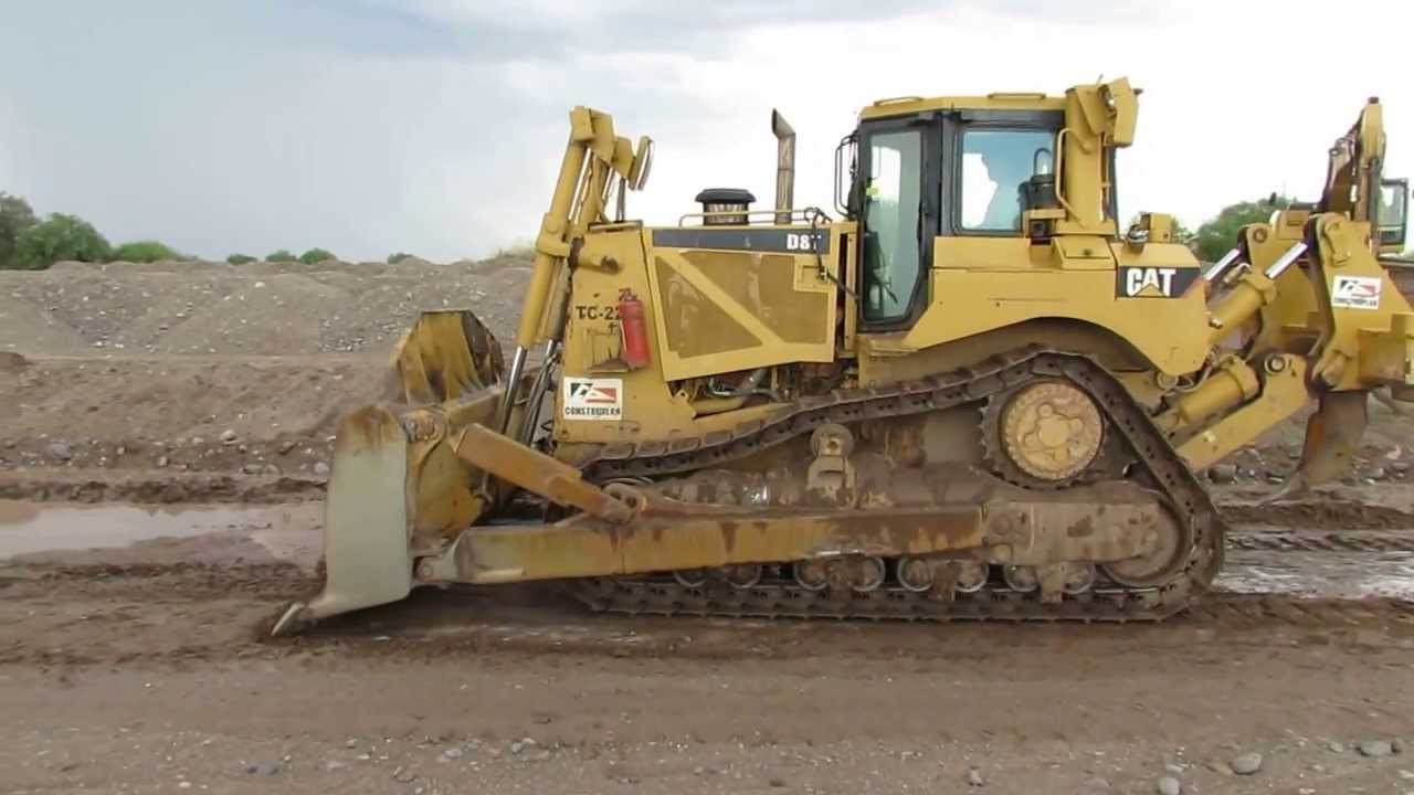 Caterpillar D8T Tractor Sobre Orugas Año 2006 - Parte 1 - YouTube