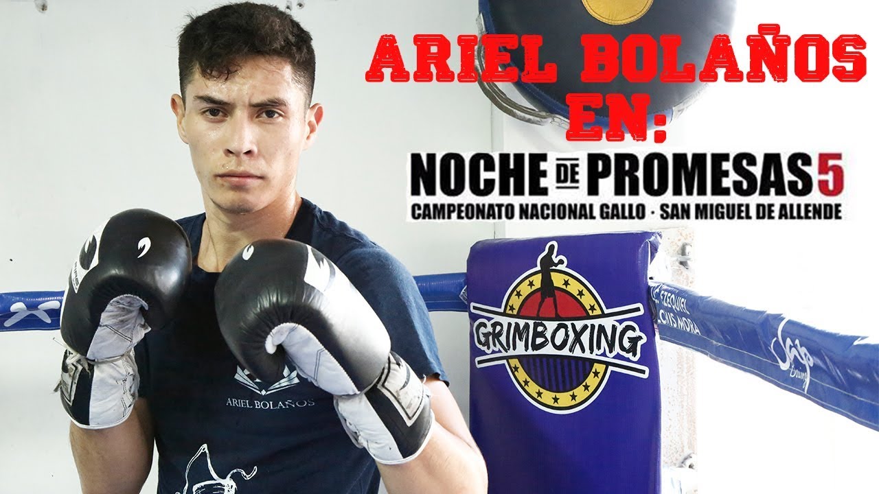 Ariel Bolaños un futuro cronista deportivo, con los guantes bien ...