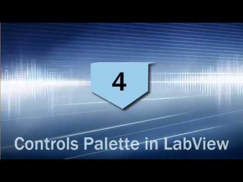 004 - Controls Palette in LabView - YouTube