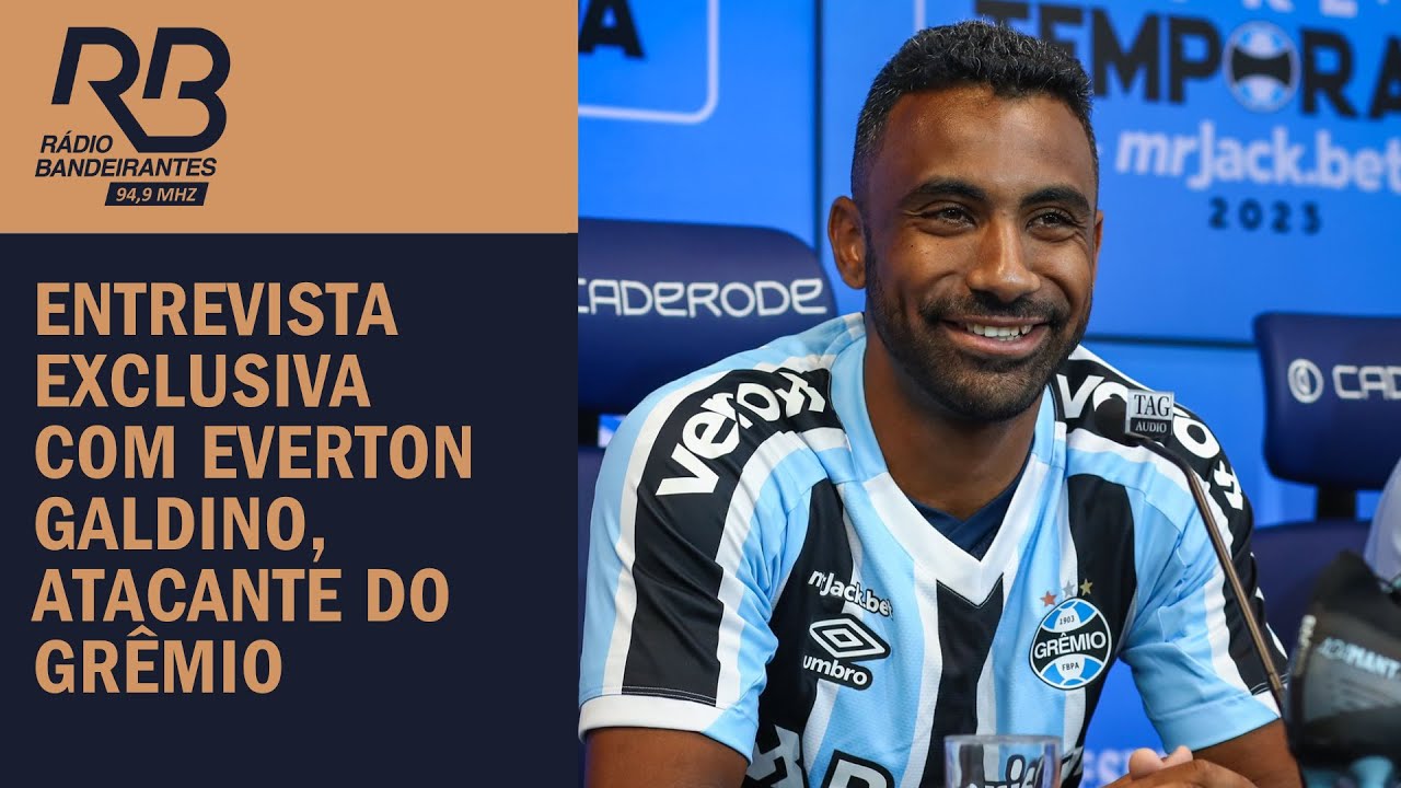 Entrevista exclusiva com Everton Galdino, atacante do Grêmio - YouTube