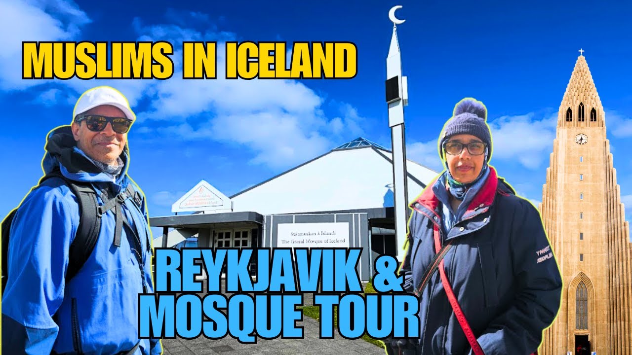 Muslims in Iceland! Reykjavik Mosque Tour & City Adventure 🕌 | EP 14 ...