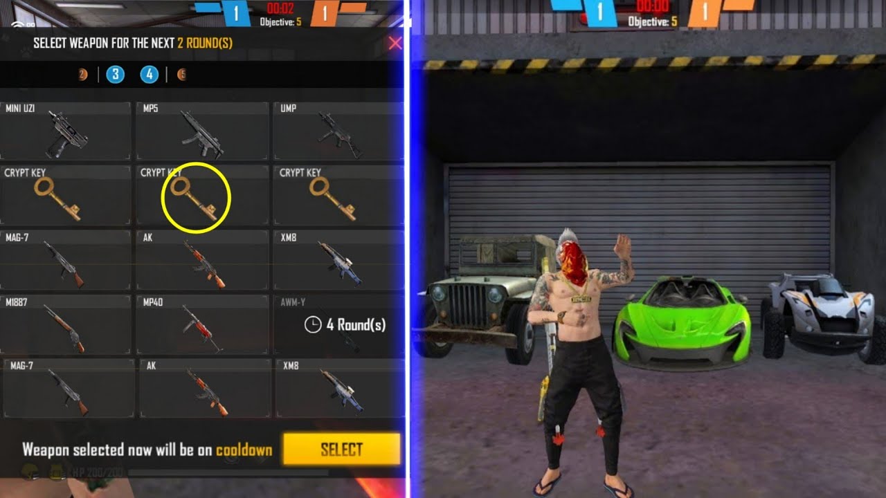 Lone Wolf Mode Crypt Key Enter Trick | Free Fire New Tricks 2022 - YouTube