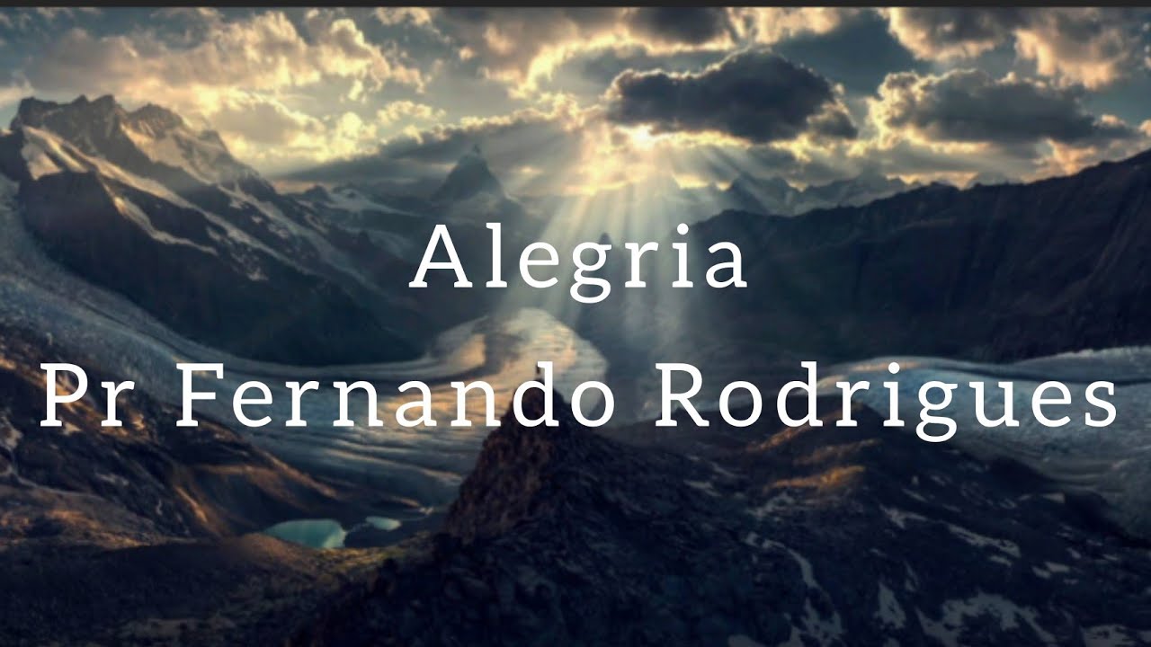 Alegria (COVER) PR FERNANDO RODRIGUES - YouTube