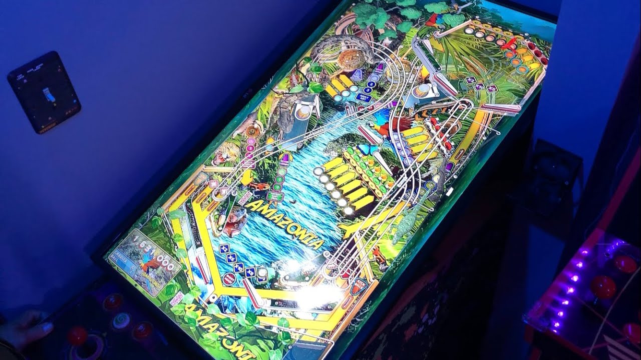 Amazonia Pinball (Natural History Pack) AtGames Legends Mini - YouTube