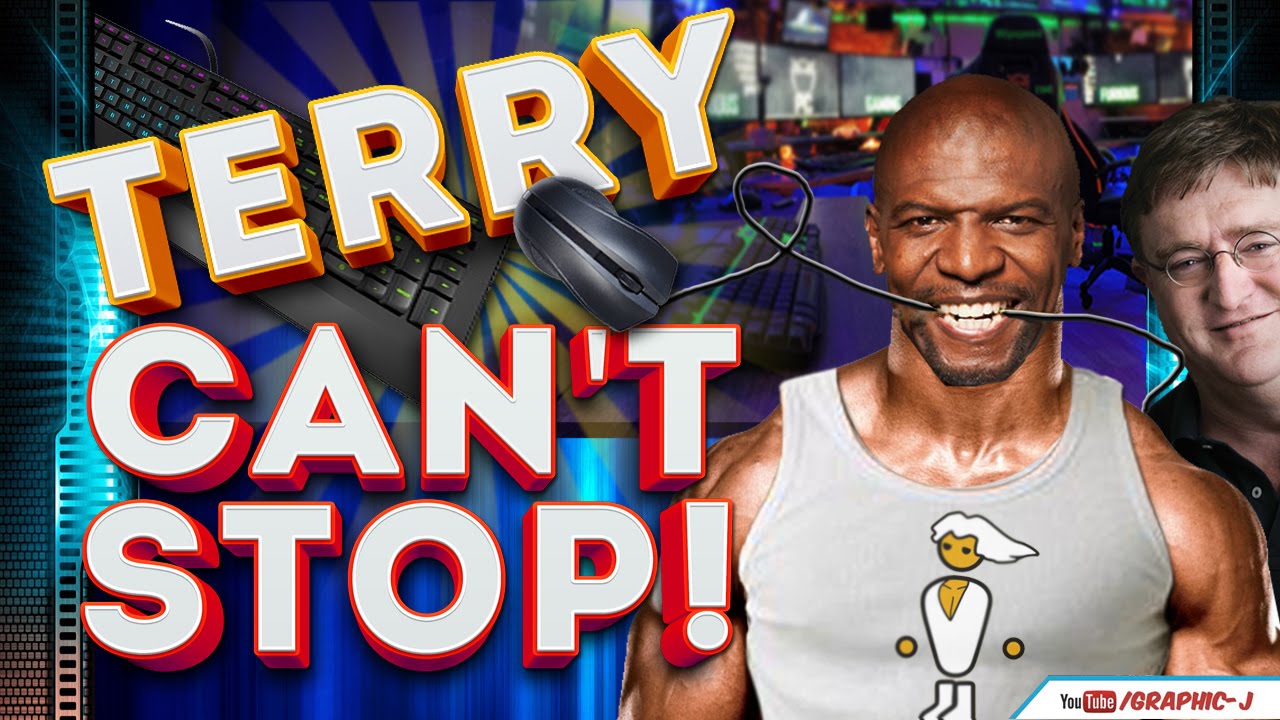 Terry Crews "Can't Stop" PC Gaming! - YouTube